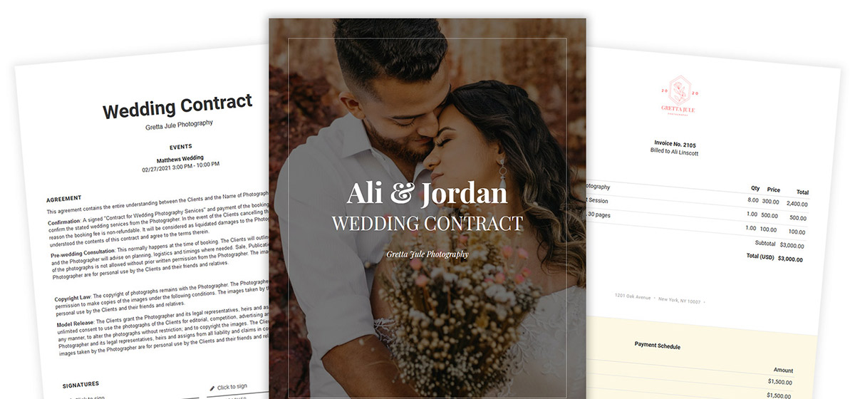 12 Free Photography Form Templates - Lightfolio